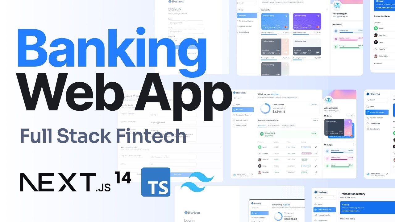 Banking App | Next.js 14