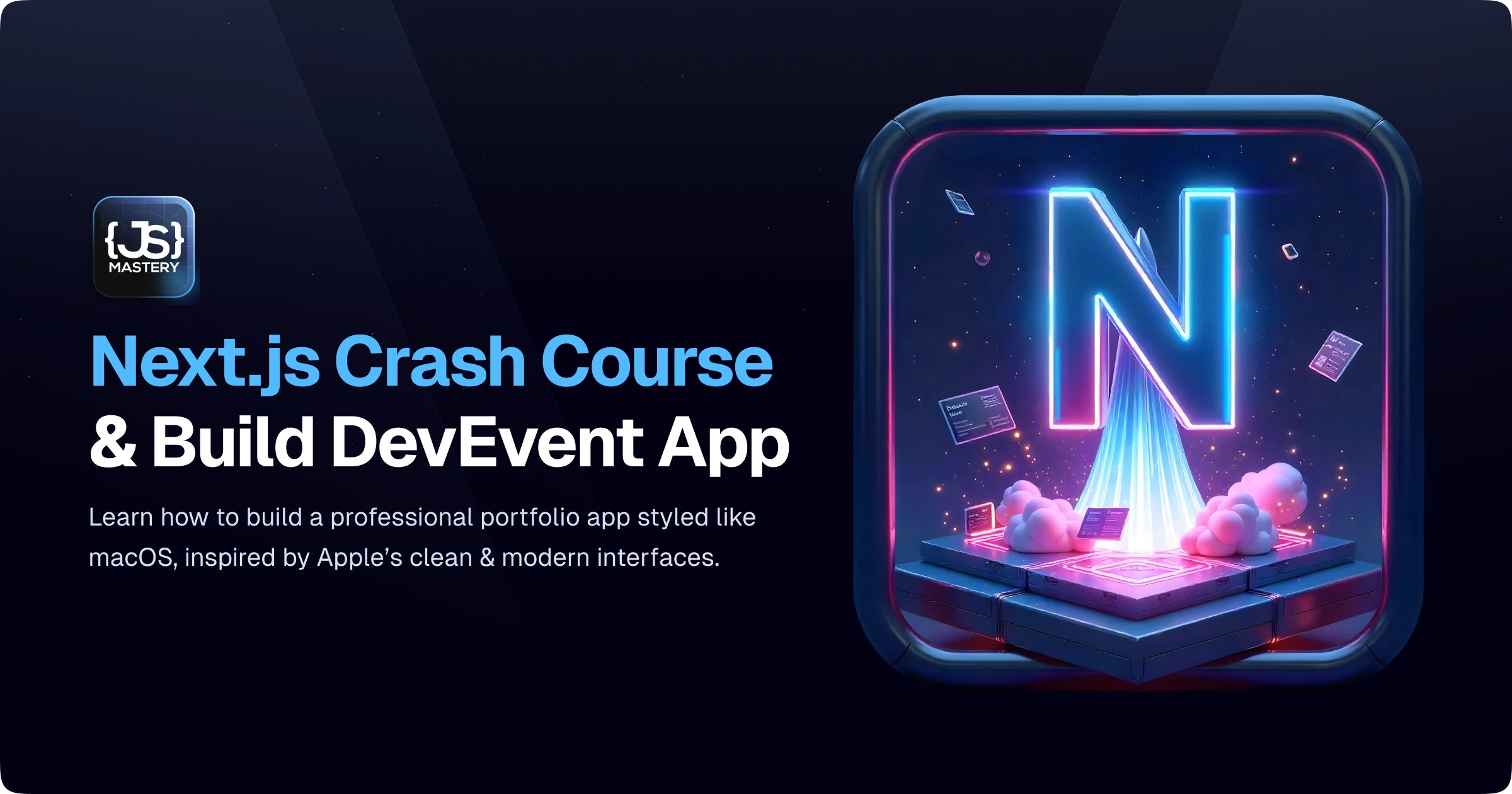 Next.js 16 Crash Course | Build an Event Platform