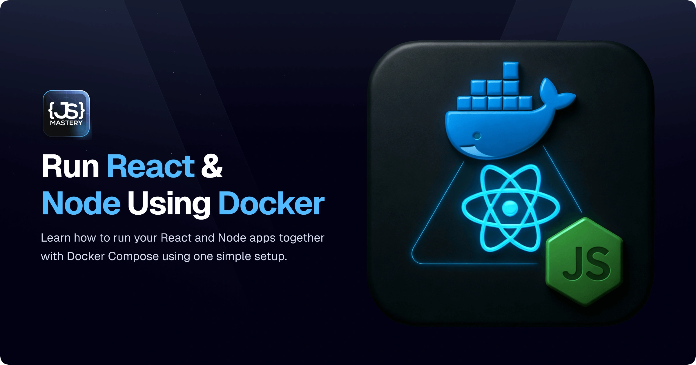 Docker Compose Example in React & Node.js